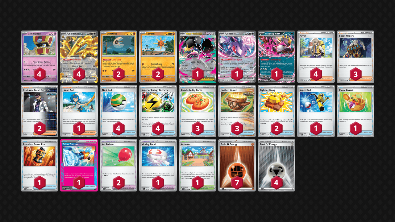 Gholdengo Lunatone by Christopher Wiley – Limitless